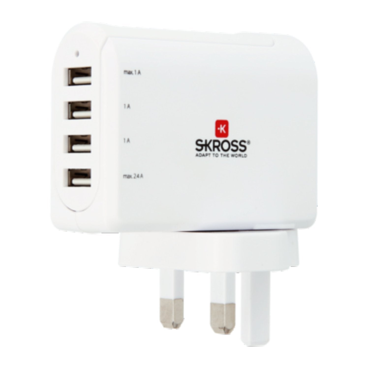 Buy Skross UK 4 Port USB Charger in Singapore & Malaysia - The Wallet Shop